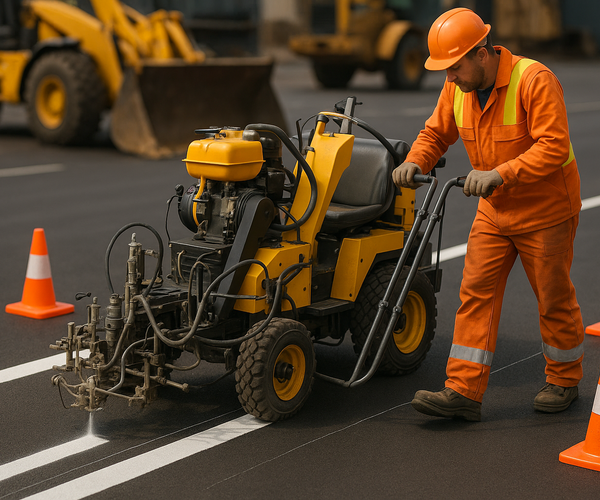 KMC road line marking machines – Talabatec.com